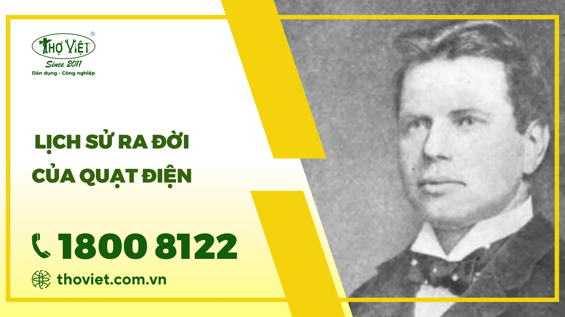 Lịch sử ra đời của quạt điện