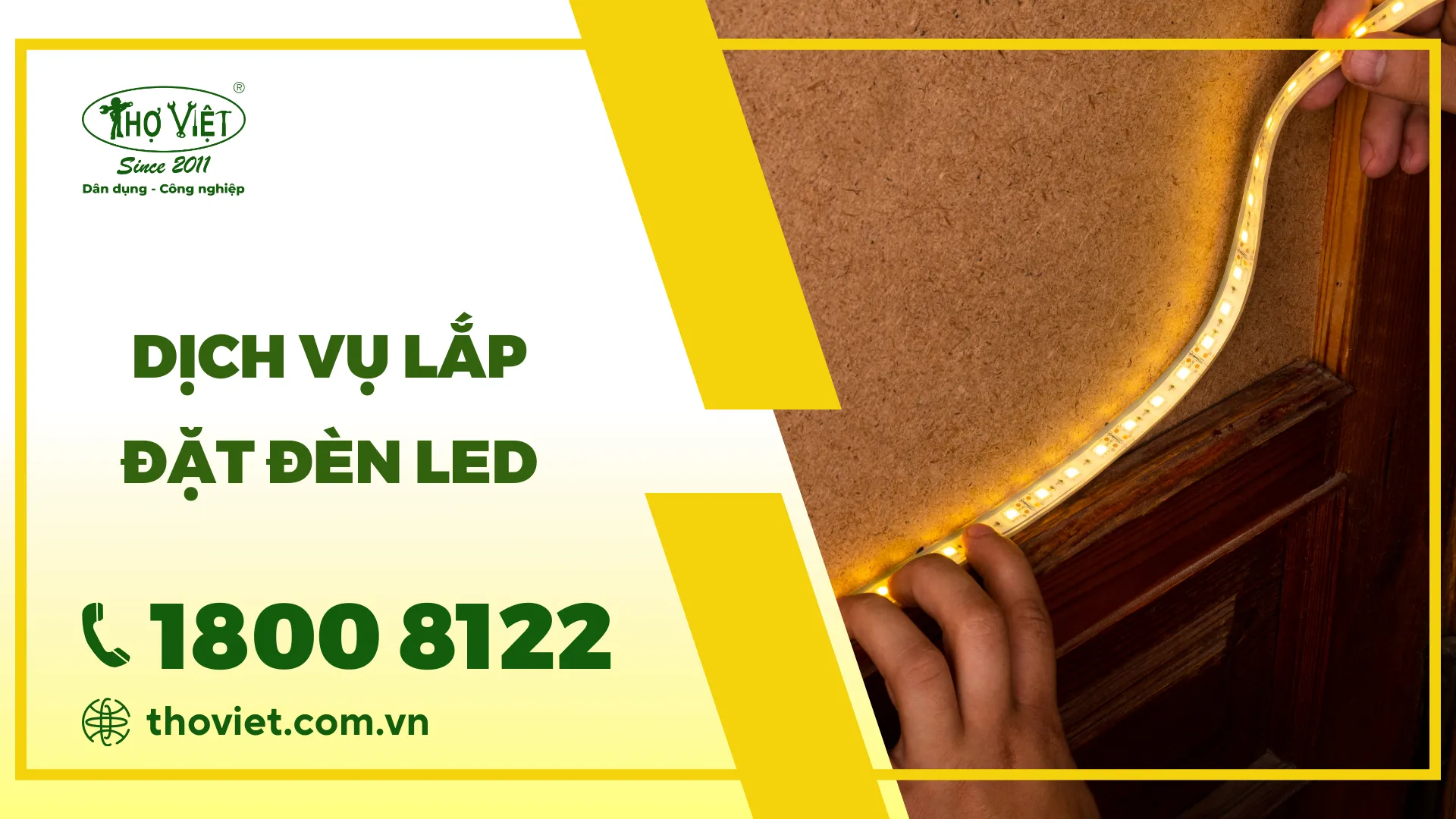 Dịch vụ thi công đèn LED tại TP.HCM & Các tỉnh lân cận